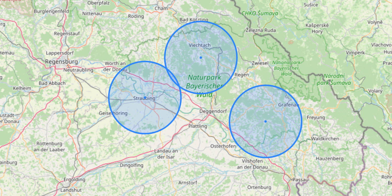 Map radius tool - Manuel Bauer